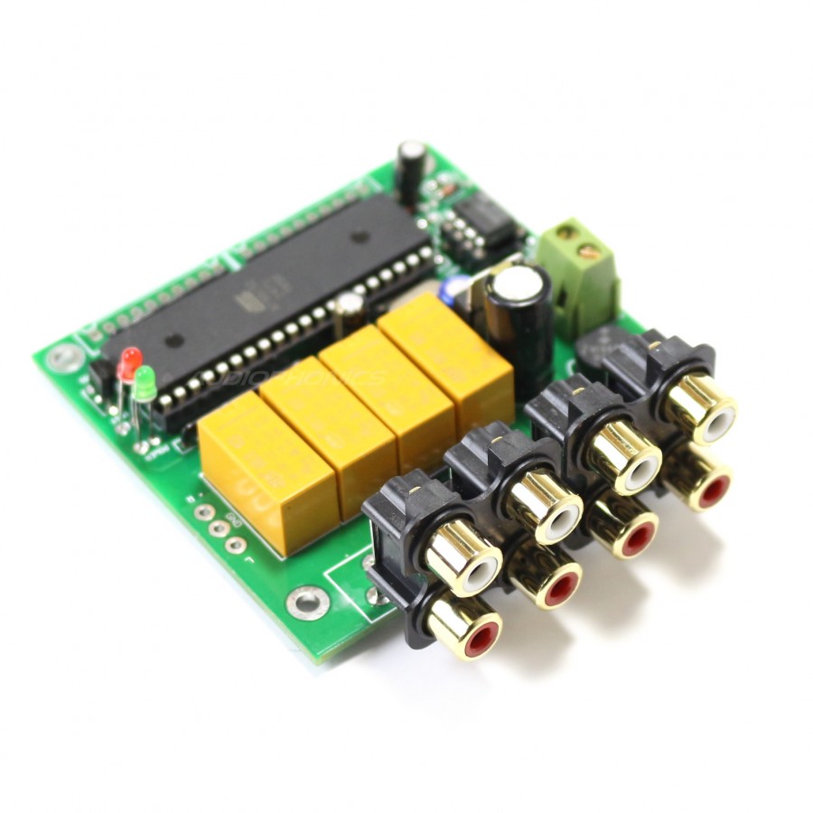Automatic Input Selector 4 Stereo RCA Inputs - Audiophonics Automatic Input Selector 4 Stereo RCA Inputs - Audiophonics