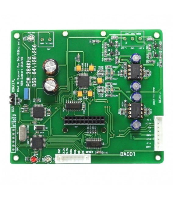 DAC01 Module DAC AKM AK4490EQ 32Bit / 384 khz DSD256 & Module power ...