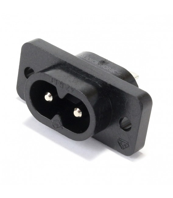IEC C8 2-Pole Connector - Audiophonics