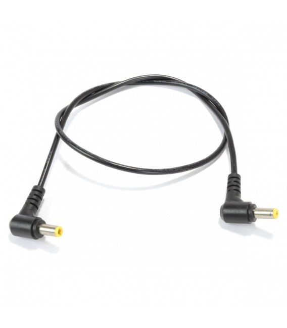 Angled DC male Jack to DC male Jack 5.5 / 2.5mm - 5.5 / 2.1mm 28AWG ...