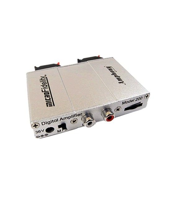 AMPHONY MICROFIDELITY A200 Mono / Stereo Microphone Amplifier 80W ...