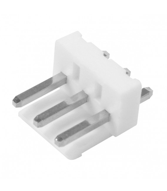 VH 3.96mm Male Socket 3 Channels White (Unit) - Audiophonics