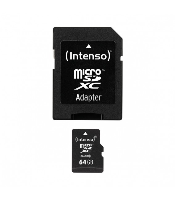 INTENSO Memory Card Micro SDXC Class 10 64Gb - Audiophonics