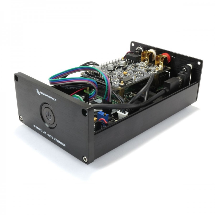 AUDIOPHONICS RaspDAC LTE I-SABRE ES9038Q2M Network player Raspberry Pi ...