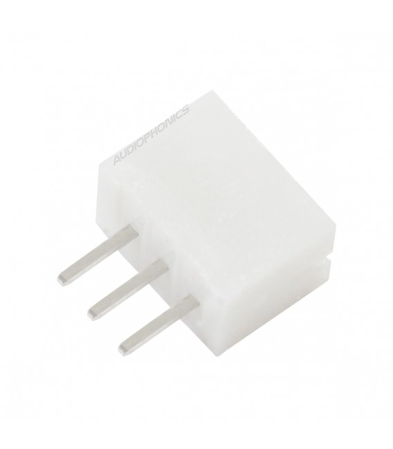 PH 2.0mm Male Socket 3 Channels White (Unit) - Audiophonics