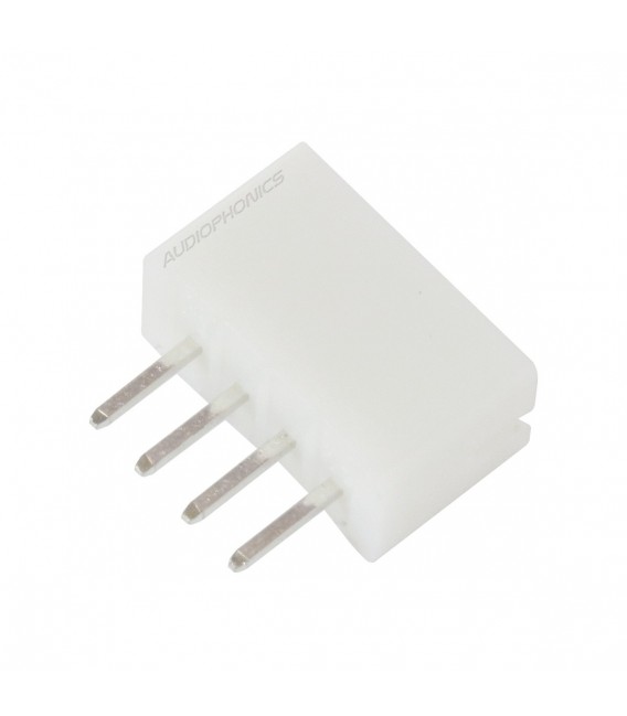PH 2.0mm Male Socket 4 Channels White (Unit) - Audiophonics