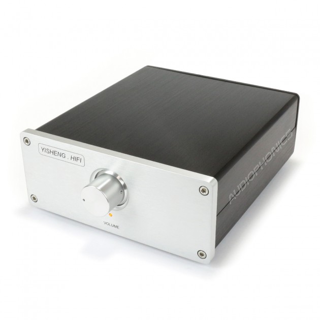 Passive stereo preamplifier with remote