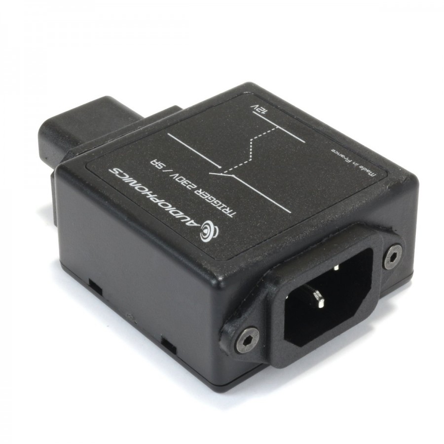 AUDIOPHONICS Trigger 12V sur prise IEC Déclencheur d'alimentation ...