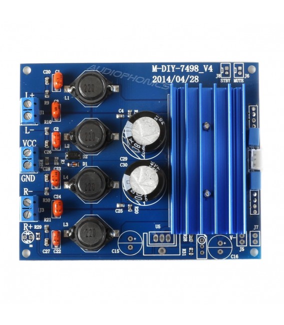 FX AUDIO M-DIY V4 TDA7498 Class D Amplifier Module 2x50W 8 Ohm ...