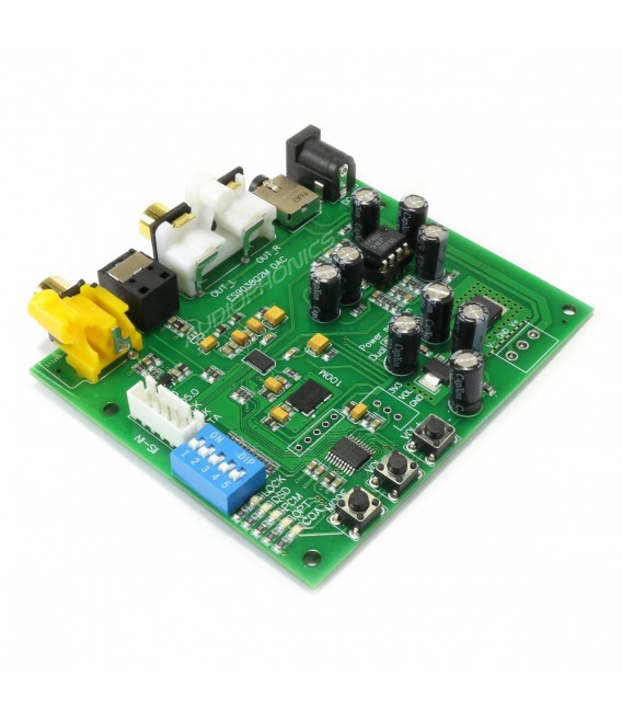 ESS ES9038Q2M DAC Module I2S Optical Coaxial 32bit 384khz DSD256 ...