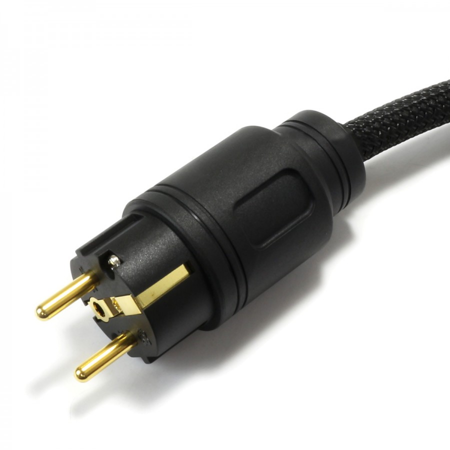 ELECAUDIO WHITE WAVE Power cable OCC FEP 3x2.5mm² C7 1.5m - Audiophonics