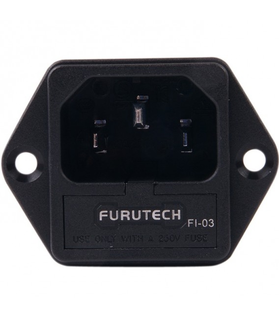 FURUTECH FI-03 (R) Rhodium plated IEC Inlet fuse 5x20mm - Audiophonics