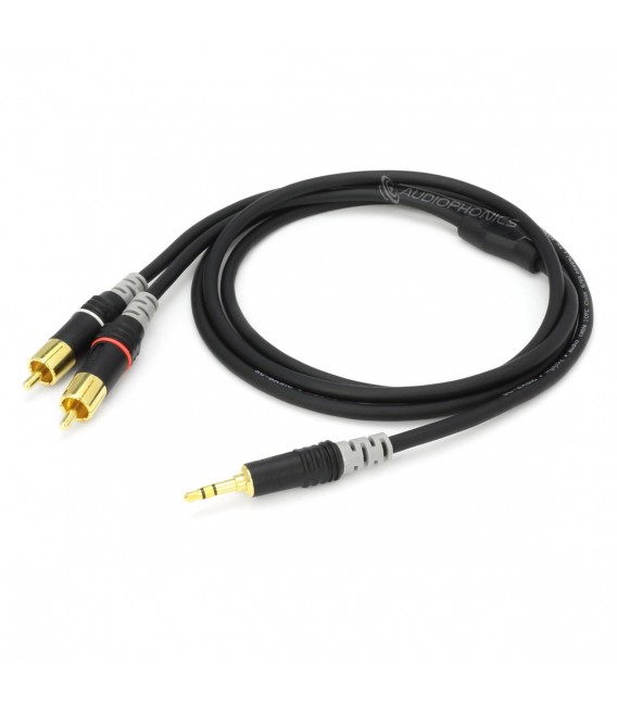 SOMMERCABLE HBA-3SC2 Stereo Male RCA to Stereo Male Jack 3.5mm 1.5m ...
