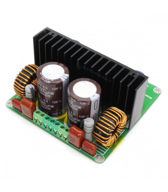 IRS2092 Stereo Class D Amplifier Module 2x200W 4 Ohm - Audiophonics
