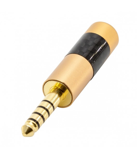 IBASSO CA02 Balanced Adapter Female Jack 2.5mm to Male Jack 4.4mm Gold ...