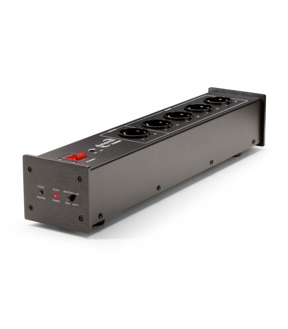 DYNAVOX X2000 Filtered Power Strip 5 Schuko Sockets with Master-Slave ...