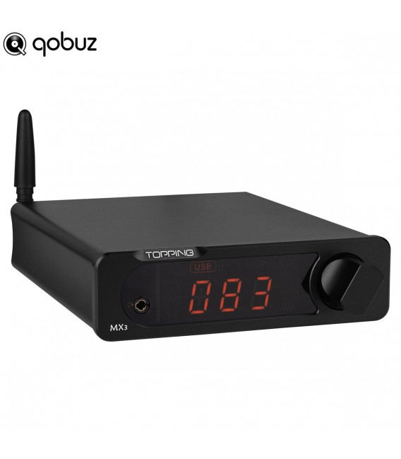 TOPPING MX3 Class-D Amplifier TDA7498 BT USB SPDIF 2x40W / 4 Ohm Black ...
