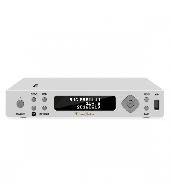 SMC-1030 Audio Streamer WiFi Bluetooth DLNA UPnP DAB+ FM - Audiophonics