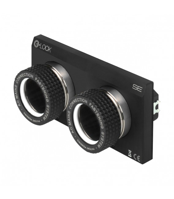 BLOCK AUDIO C-LOCK SE DUPLEX Dual Wall Power Plug Schuko FURUTECH NCF ...