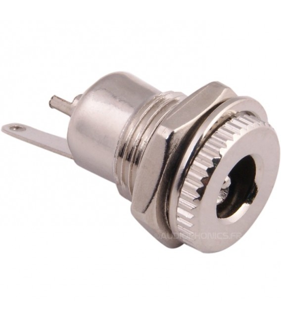 Embase d'alimentation femelle Jack DC 5.5 / 2.1mm - Audiophonics