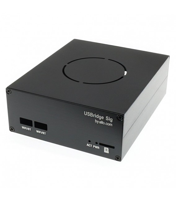 ALLO Aluminium Case for Allo USBridge Signature + Allo DigiOne ...