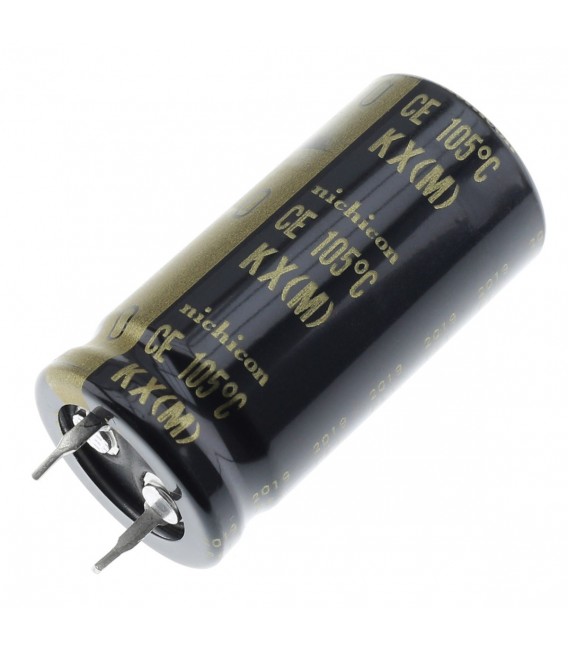 NICHICON KX Electrolytic Capacitor 100uF 450V - Audiophonics