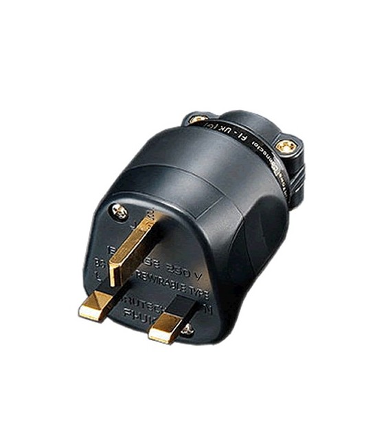 FURUTECH FI-UK1363 (G) Gold Plated UK Plug Connector Ø20mm - Audiophonics