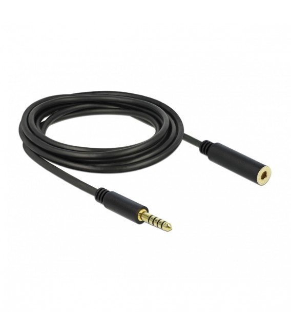 DELOCK Extension Cable Male Jack 4.4mm to Female Jack 4.4mm Balanced ...