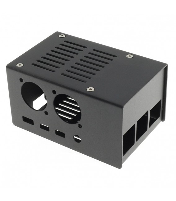 HIFIBERRY Metal Case for Raspberry Pi 4 and DAC+ XLR - Audiophonics