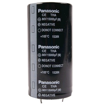 Advices - PANASONIC Electrolytic Capacitor 80V 15000μF