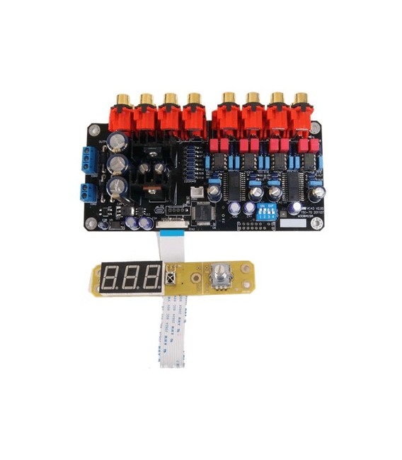 AUDIOPHONICS PGA-8CH - Module contrôle de volume 8 entrées PGA4311 ...