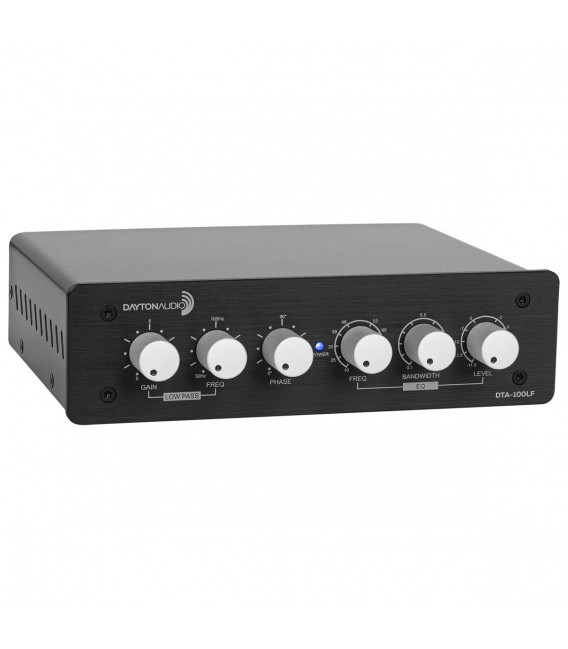 DAYTON AUDIO DTA-100LF Low Frequency Amplifier with EQ for Subwoofer ...