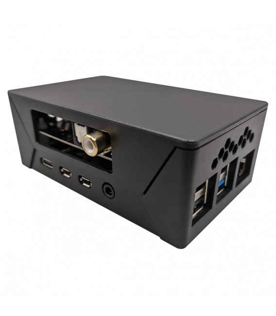 HIFIBERRY UNIVERSAL PRO B Plastic Case for Raspberry Pi 4 and HiFiberry ...