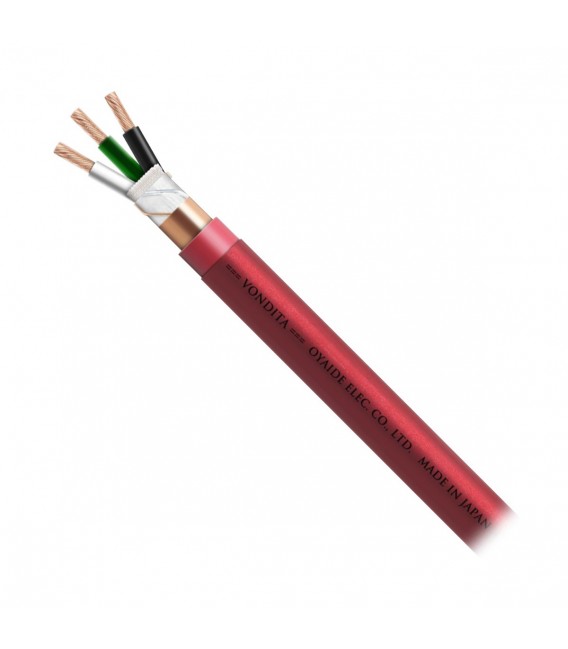 OYAIDE VONDITA Power Cable 102SSC Copper Shielded 3x4mm² Ø13mm ...