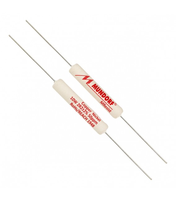 MUNDORF MRESIST CLASSIC Resistor 10W 0.10 Ohm - Audiophonics