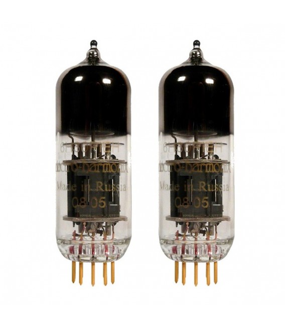 ELECTRO-HARMONIX 6H30PI Goldpin Twin Triode Tubes (Matched Pair) - Audiophonics