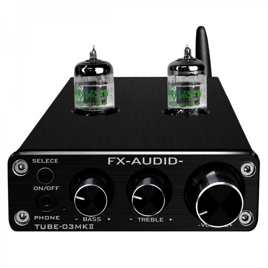 [GRADE B] FX-AUDIO TUBE-03 MKII Stereo Tube Preamplifier 6k4 / JRC4556 ...