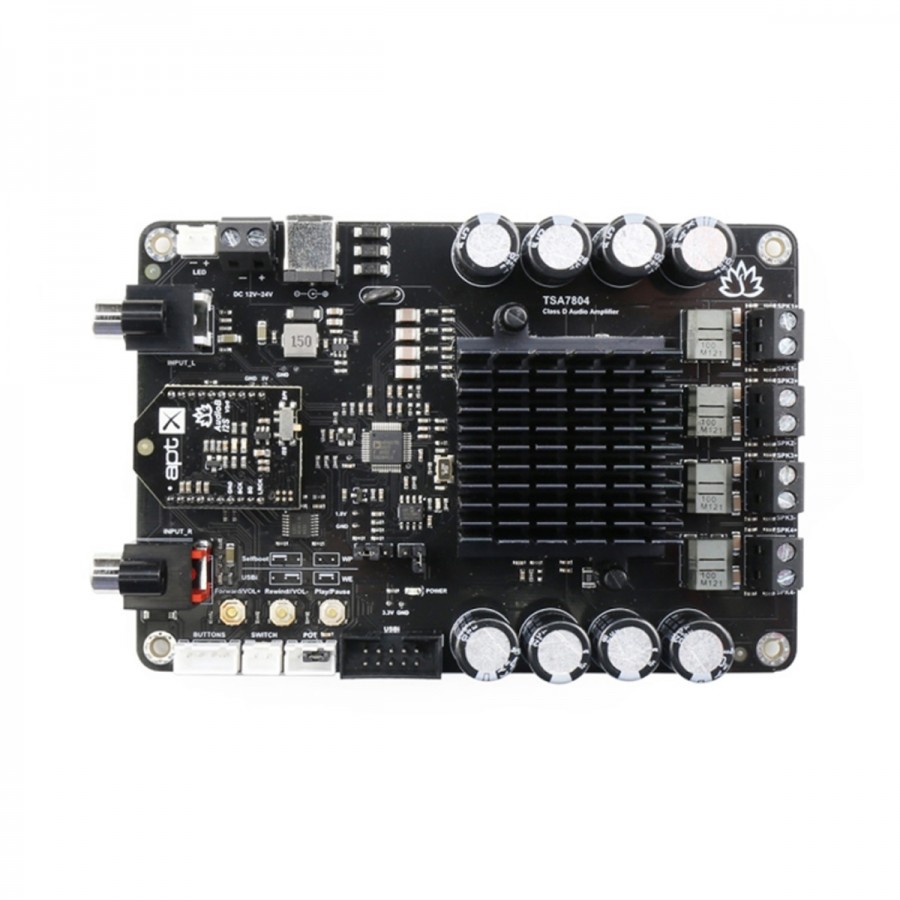 TINYSINE TSA7804B Module Amplificateur Class D TPA311D2 DSP ADAU1701 ...