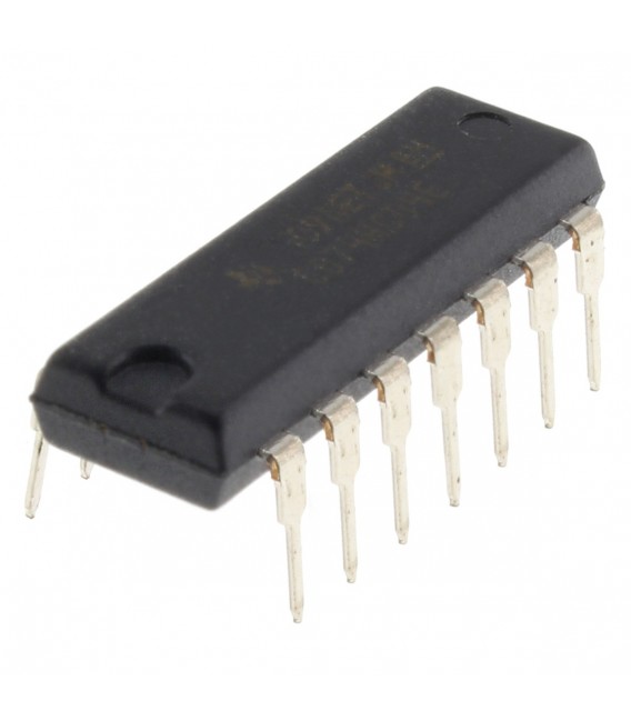 [GRADE S] TEXAS INSTRUMENTS CD74HC04E Sextuple Inverseur CMOS PDIP 14 Broches HC - Audiophonics