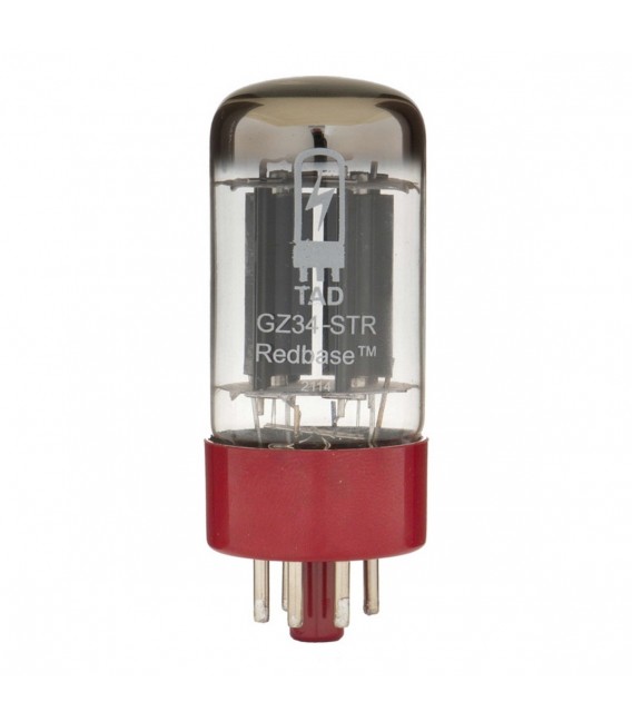 TAD GZ34-STR REDBASE Rectifier Tube (Unit) - Audiophonics