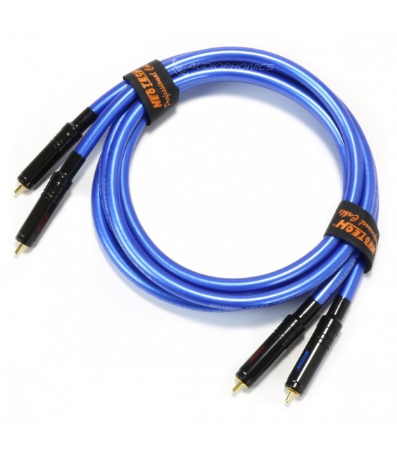 NEOTECH NEMOI-1220 Shielded UP-OCC Silver Interconnect Cable RCA-RCA Ø ...