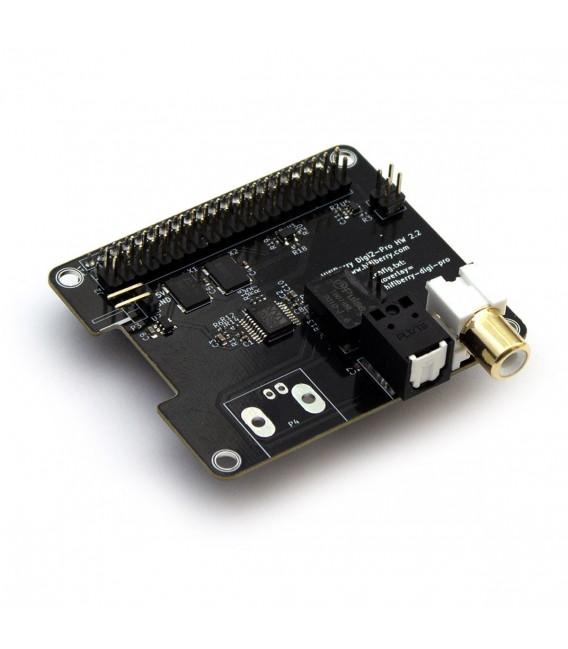 HIFIBERRY DIGI2 PRO V2.2 Digital Interface SPDIF for Raspberry Pi 24bit ...