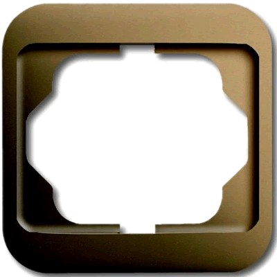 Busch-Jaeger Cache d'habillage Simple pour prise Schuko Bronze ...