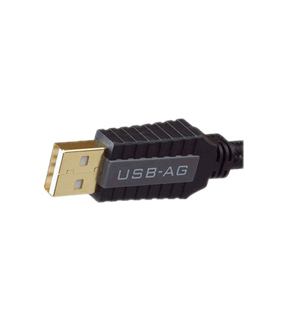 PANGEA USB-AG USB-A Cable Male / USB-B Male 2.0 Pure Silver Plated 24k ...