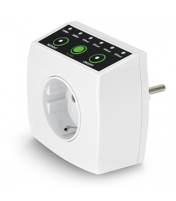 Schuko Socket Timer / Countdown Programmer 230V 3680W - Audiophonics