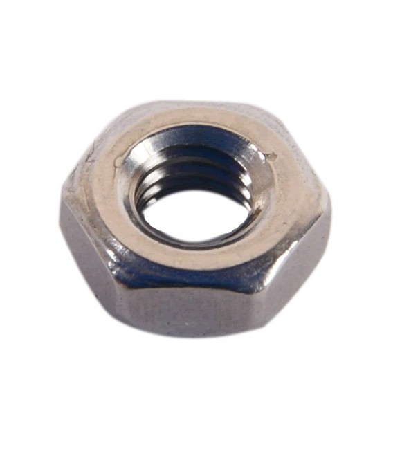 Écrou HU Inox A2 M4x3mm (x10) - Audiophonics