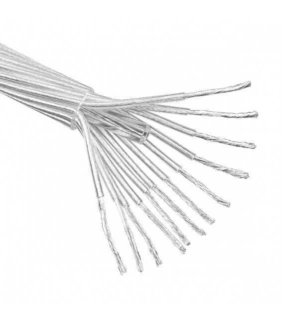 ATAUDIO SNOW SLEEK Balanced Signal Cable Silver Plated OCC Copper Ø8mm ...