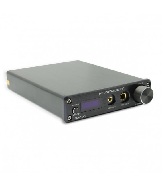 FX-AUDIO DAC-X7 DAC AK4490 32Bit / 384kHz DSD XMOS CS8422 Noir