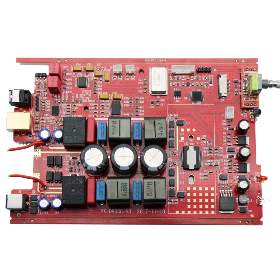 [GRADE B] FX-AUDIO D802C PRO Amplifier FDA Bluetooth 4.2 NFC Class D ...