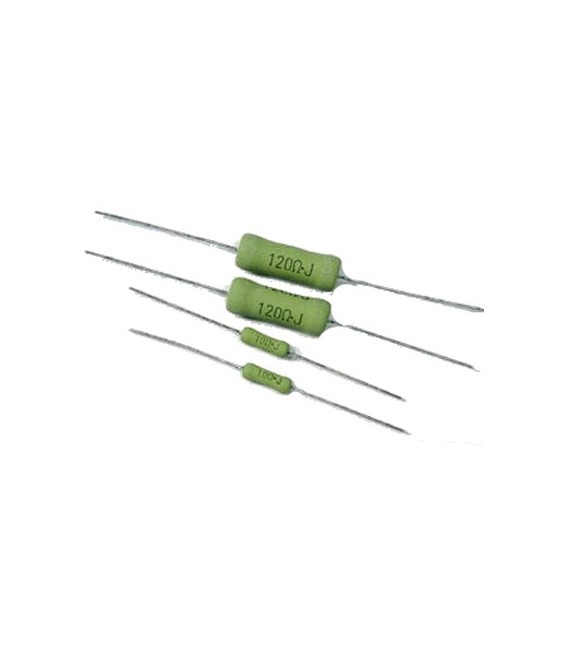 KIWAME High-End Carbon Film Resistor 5W 100 Ohm - Audiophonics